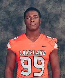 99 Gabriel Dindy - Lakeland High School Football Dreadnaughts 5A State ...